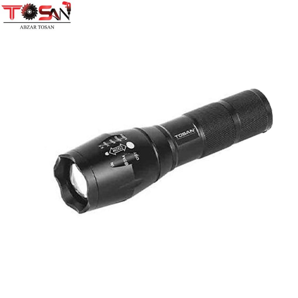 چراغ قوه پلیسی توسن مدل 9580FL - ابزار توسن